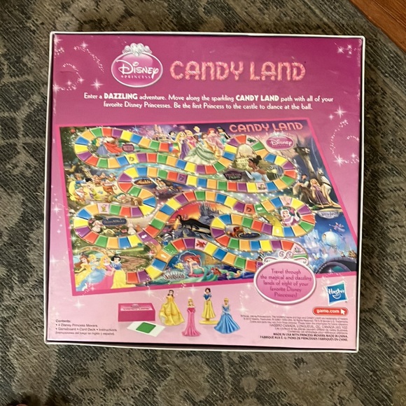 Hasbro | Games | Disney Princess Candy Land Game | Poshmark